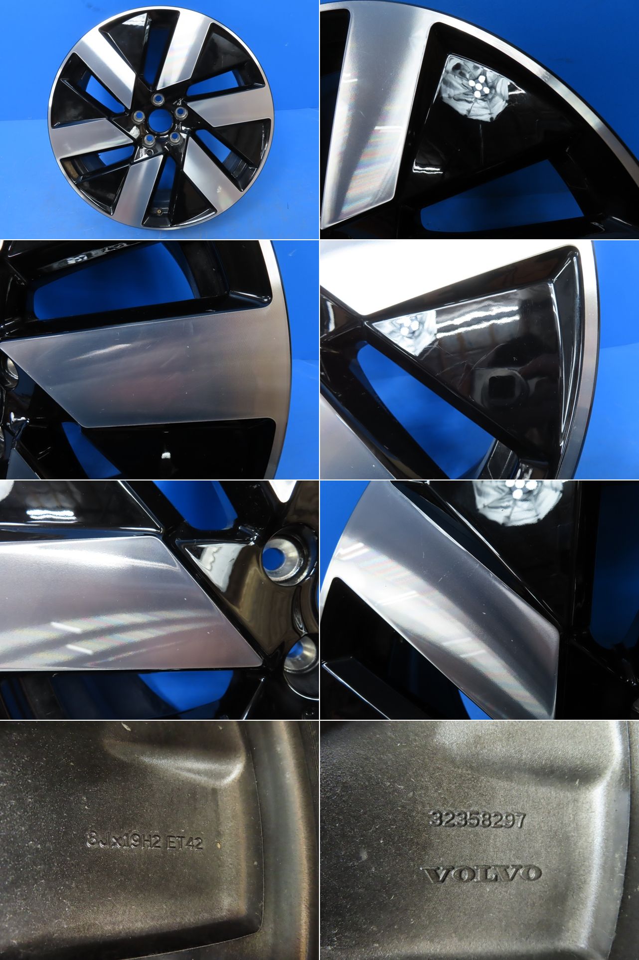 日本代購代標第一品牌【樂淘letao】－ボルボ V60 S60 純正 19インチ 19X8J +42 PCD108 5穴 32358297 ホイール 1本 (g000948)