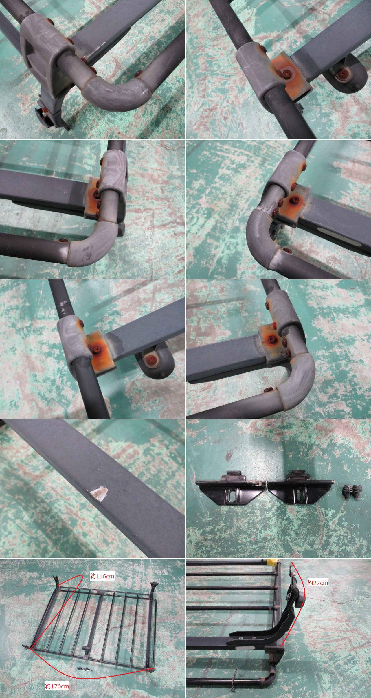 * Mitsubishi Minicab U61V roof rack roof carrier (m067084): Real Yahoo ...