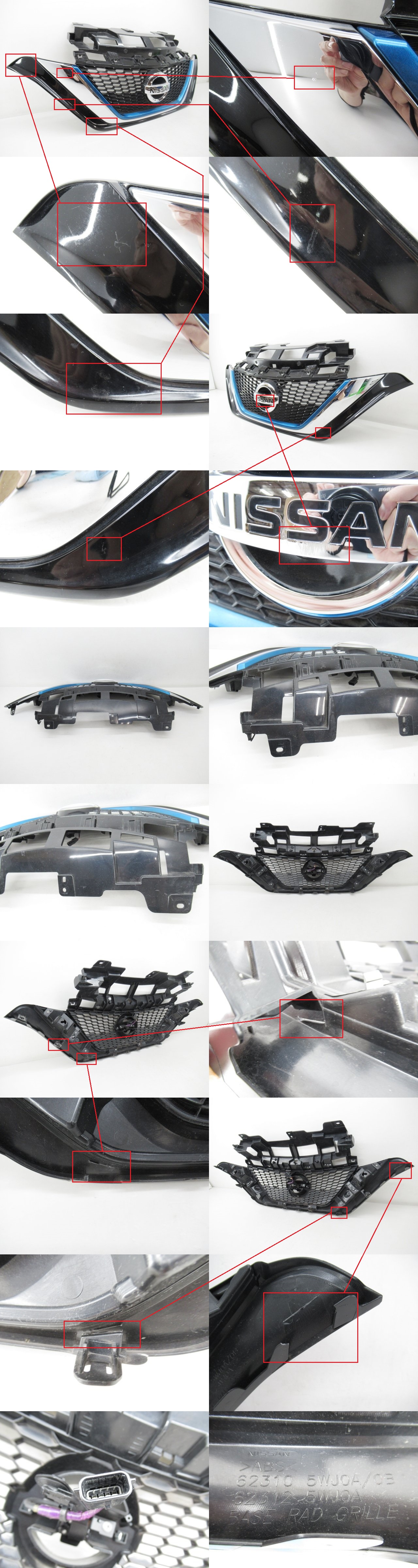 日本代購代標第一品牌【樂淘letao】－【売り切り】 日産 ノート e-power E12 後期 純正 フロントグリル 【 62310 5WJ0A 】 (M095021)