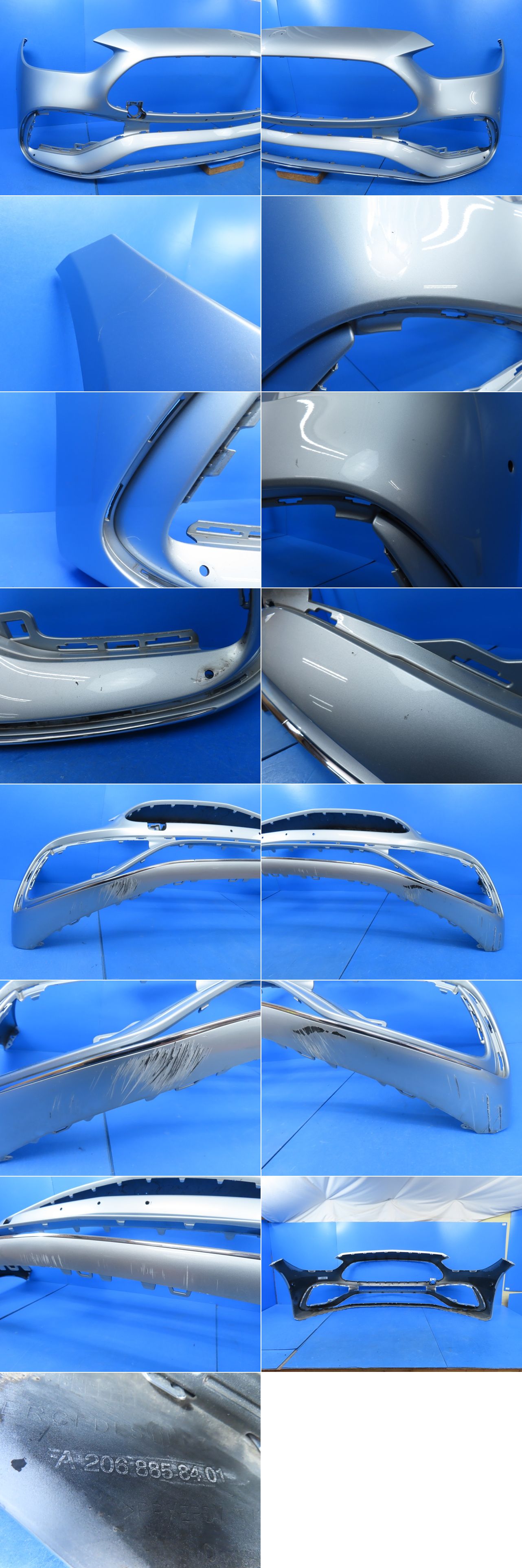 日本代購代標第一品牌【樂淘letao】－ベンツ Cクラス AMGライン W206 純正 フロントバンパー シルバー 【 A2068858401 】 (M003969)