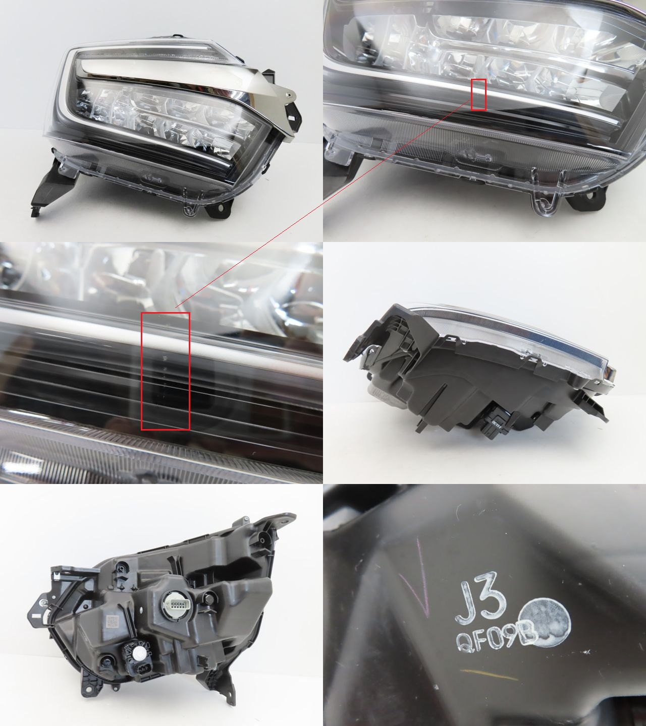 N-BOX カスタム コーディネートスタイル JF3 JF4 後期 純正 右 ヘッドライト LED -Photo-